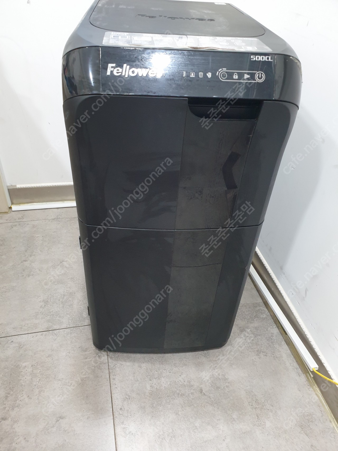 펠로우즈 세단기파쇄기 대용량 500cl 문구사무용품 중고나라